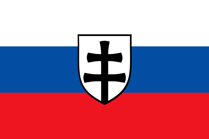 Slovak Flag: Slovak Republic War Ensign (German Puppet State) - Pax ...