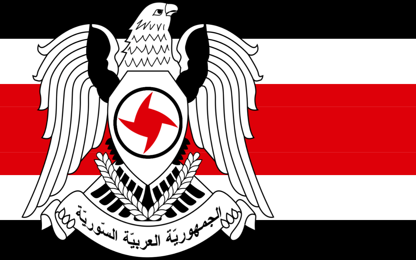 SSNP Flag (Syrian flag alt hist) - Pax Historia