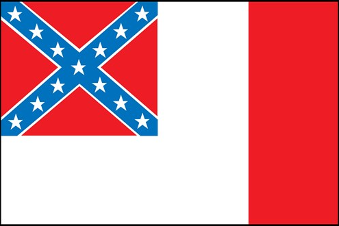 Bloodstained Banner (Third Flag of the Confederate States of America ...