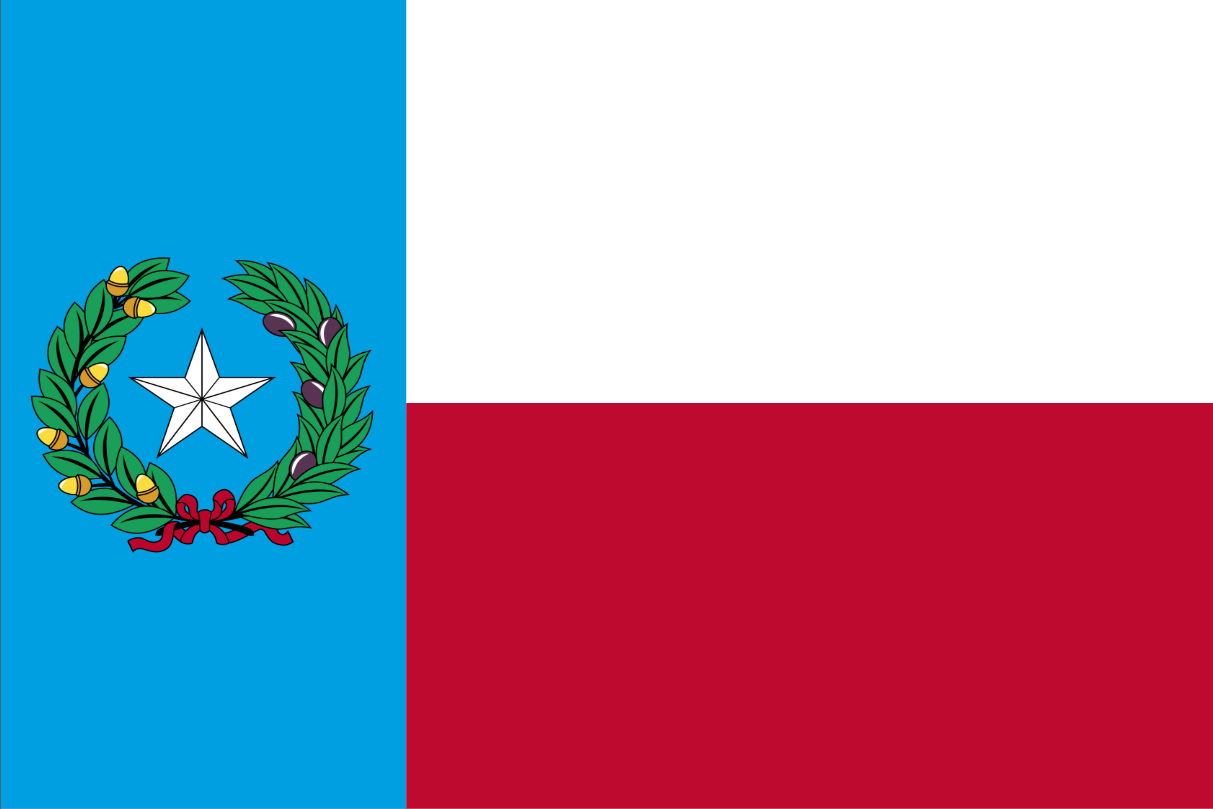 State Seal Flag Of Texas - Pax Historia