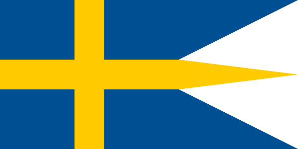 Swedish Flag: War Flag (Split Flag) - Pax Historia