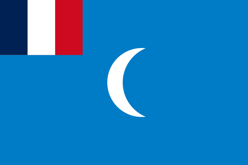 Syrian Flag: French Mandate of Syria (First Flag) - Pax Historia