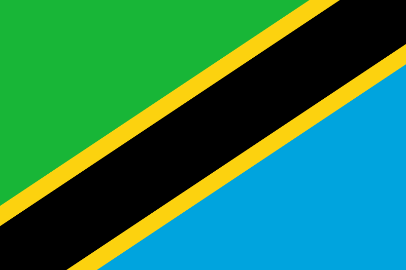 Tanzanian Flag: National Flag (Modern) - Pax Historia