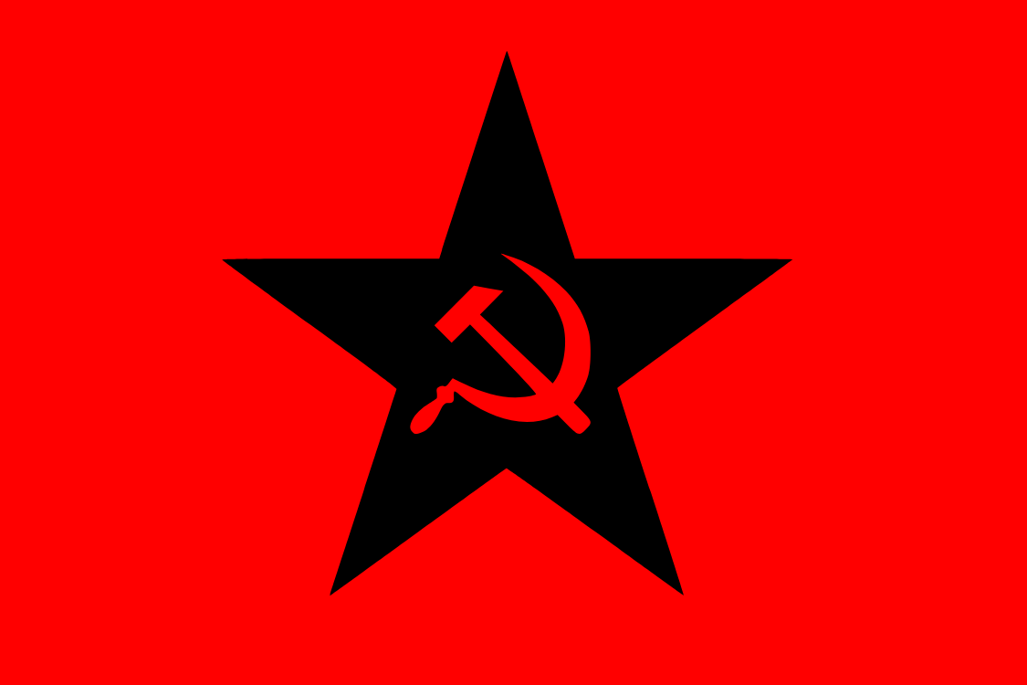 Red And Black Russian Flag