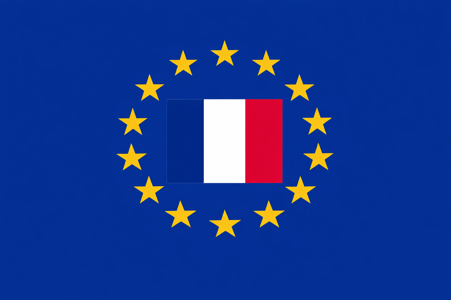 French european union flag - Pax Historia