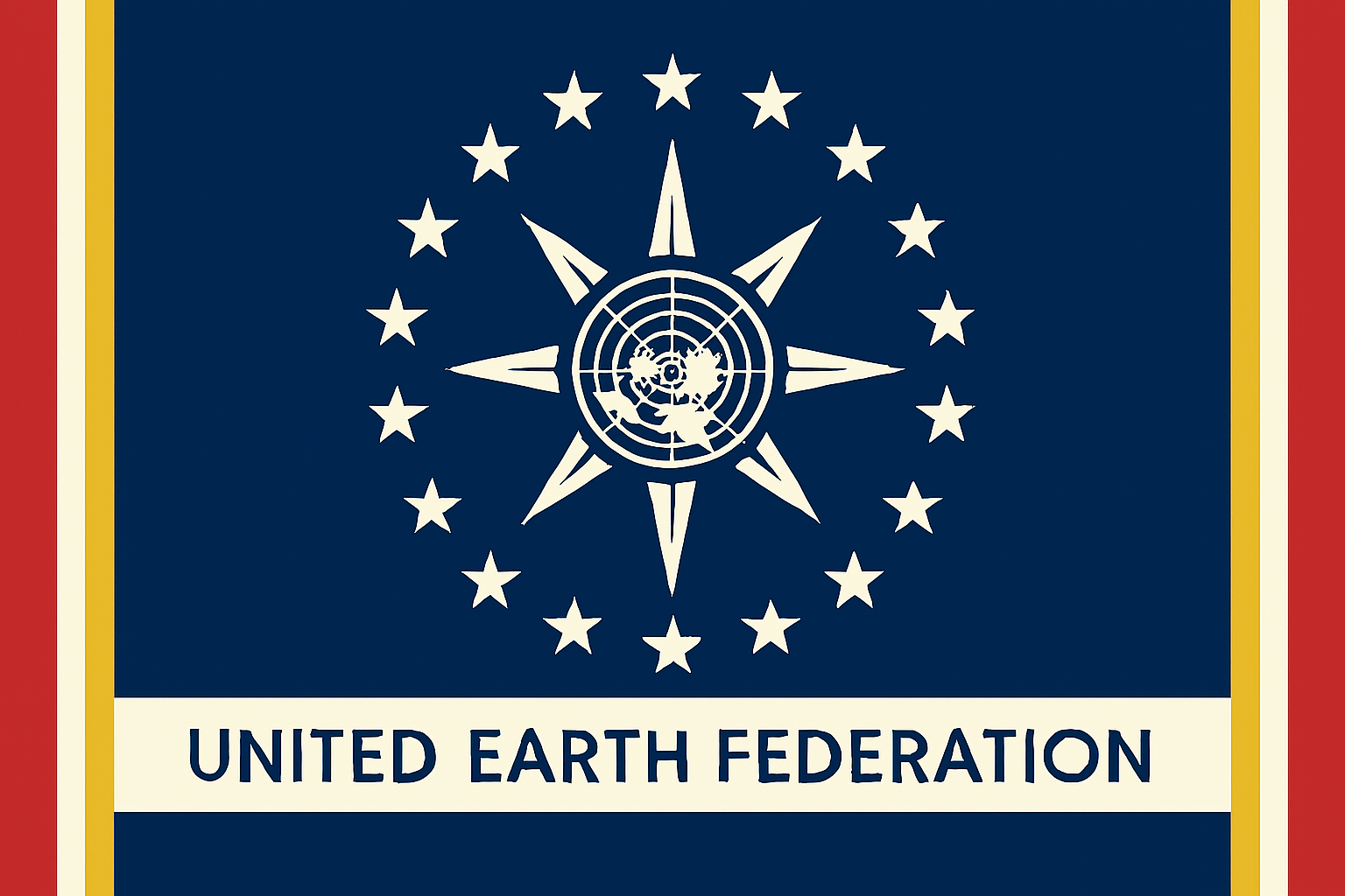 United Earth Federation Flag - Pax Historia
