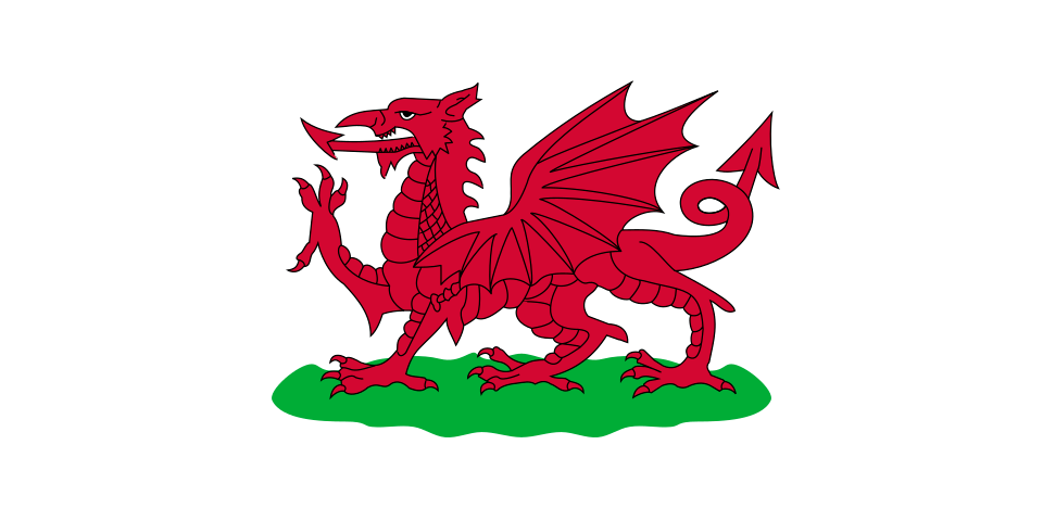 Welsh Flag: Small Dragon (First Version) - Pax Historia