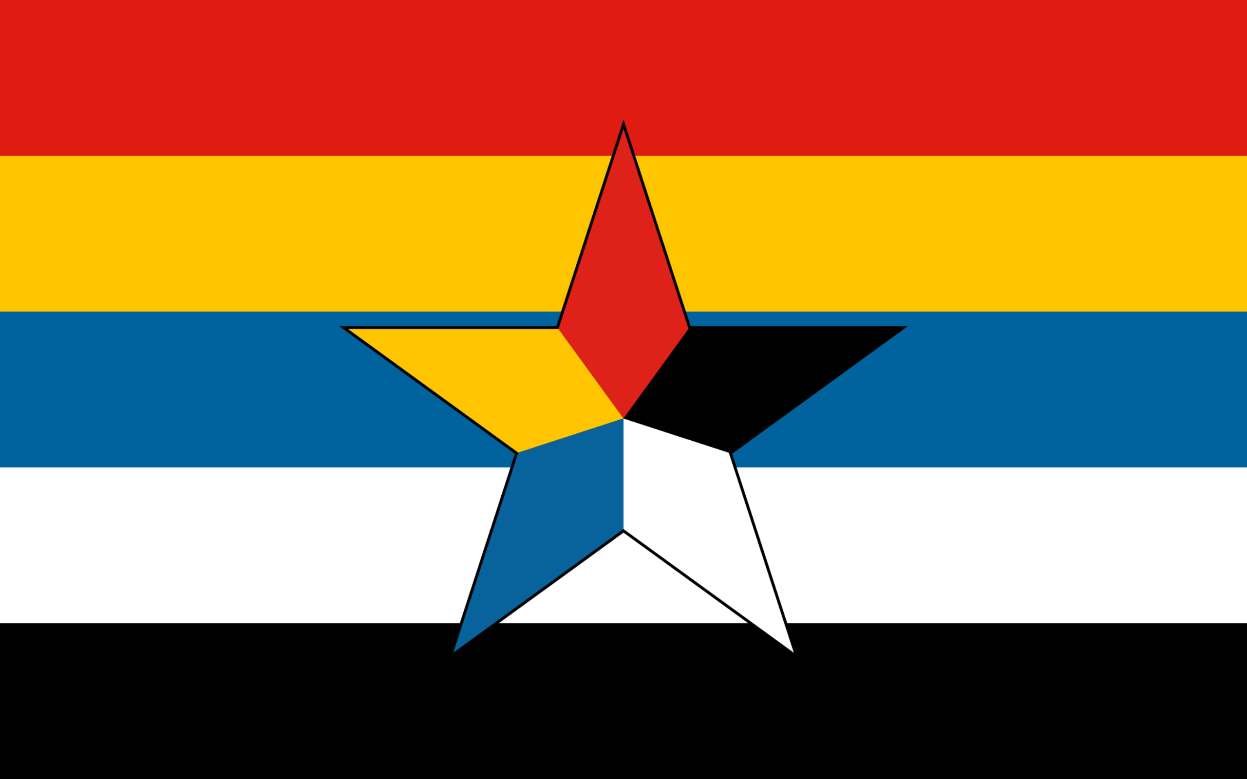 Zhili Clique Flag (1916-1928) - Pax Historia
